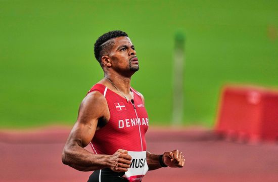 Kojo Musah During 100 Meter Men Editorial Stock Photo - Stock Image ...