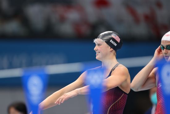 Phoebe Bacon Usa Competes Swimming Womens Editorial Stock Photo - Stock ...