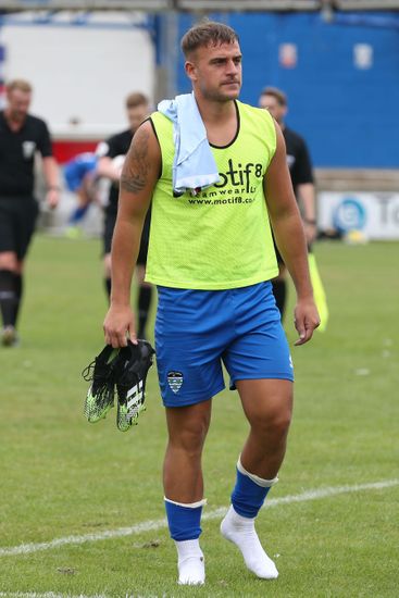 Whitby Town Defender Jonathan Burn 5 Editorial Stock Photo - Stock ...