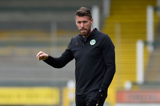 Forest Green Rovers Manager Rob Edwards Editorial Stock Photo - Stock ...