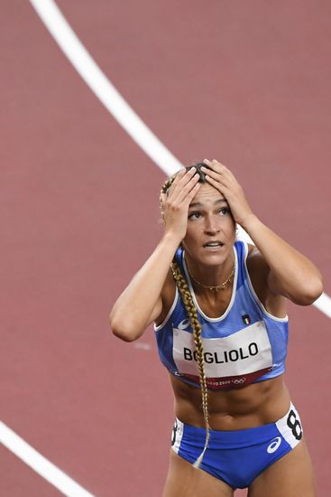 Luminosa Bogliolo Italy Reacts After Her Editorial Stock Photo - Stock ...