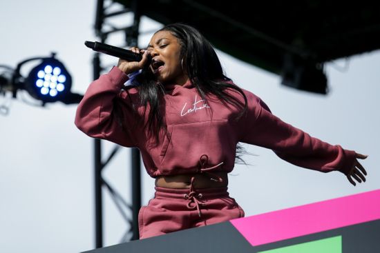 Rapper Lady Leshurr Performs Edgbaston During Editorial Stock Photo ...