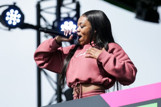 Rapper Lady Leshurr Performs Edgbaston During Editorial Stock Photo ...