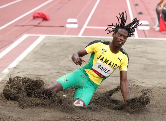 Tajay Gayle Jamaica Competes Mens Long Editorial Stock Photo - Stock ...