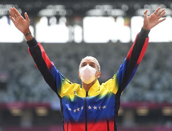 Yulimar Rojas Venezuela Reacts During Awarding Editorial Stock Photo ...