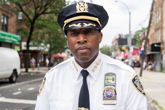 Nypd Chief Department Rodney Harrison White Editorial Stock Photo ...