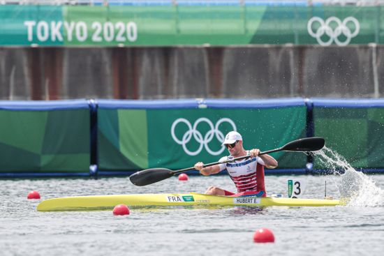 Hubert Etienne Fra Canoe Sprint Mens Editorial Stock Photo - Stock ...