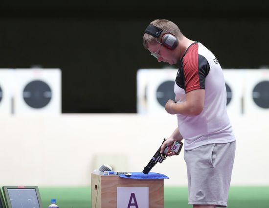 Christian Reitz Germany Prepares Compete Mens Editorial Stock Photo ...