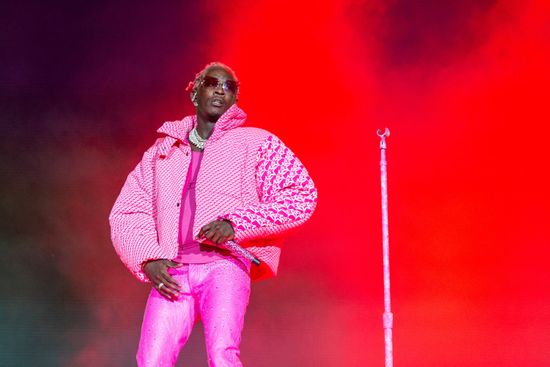 Young Thug Jeffery Lamar Williams Editorial Stock Photo - Stock Image ...