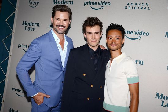 Andrew Rannells Zane Pais Marquis Rodriguez Editorial Stock Photo ...