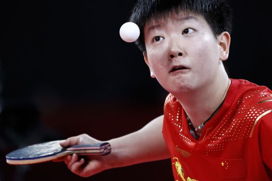 Yingsha Sun China Action Against Tianwei Editorial Stock Photo - Stock ...