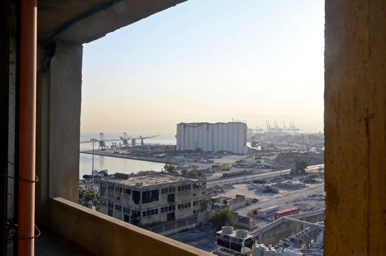 Destroyed Port Area One Year After Editorial Stock Photo - Stock Image ...