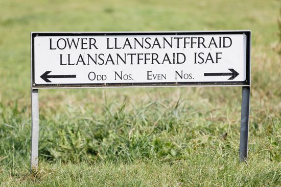 Lower Llansantffraid Sarn Near Bridgend South Editorial Stock Photo ...