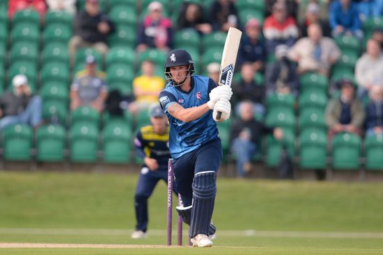 Harry Podmore Kent Batting During Royal Editorial Stock Photo - Stock ...