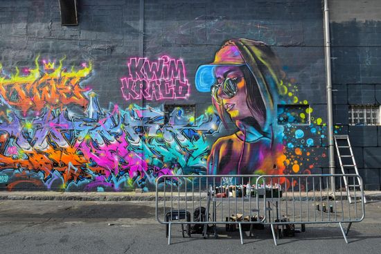 Auber Graffiti Show Event Dedicated Graffiti Editorial Stock Photo ...