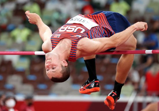 Steven Bastien Usa Competes High Jump Editorial Stock Photo - Stock ...