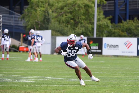 New England Patriots Linebacker Josh Uche Editorial Stock Photo - Stock ...