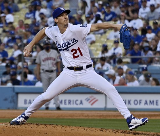 Los Angeles Dodgers Starting Pitcher Walker Editorial Stock Photo ...