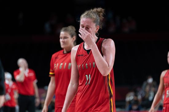 Belgian Emma Meenamen Looks Dejected After Editorial Stock Photo ...