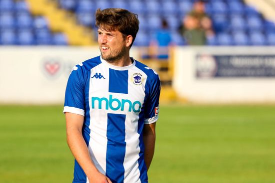 Chester City Forward George Waring 9 Editorial Stock Photo - Stock ...