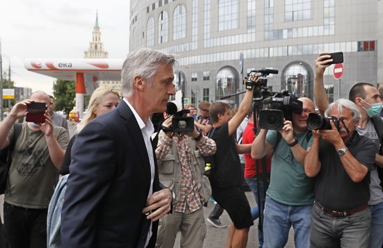 Us Businessman Michael Calvey Arrives Attend Editorial Stock Photo ...