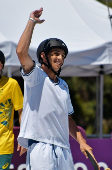 Usas Cory Juneau Celebrates After His Editorial Stock Photo - Stock ...