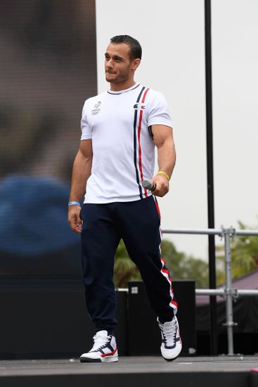 French Athlete Samir Ait Said Gymnasticolympic Editorial Stock Photo ...