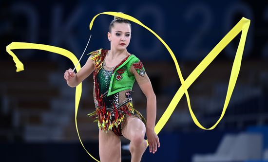 Lidiia Iakovleva Australia Performs During Rhythmic Editorial Stock ...