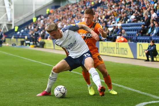 Emil Riis Jakobsen Preston North End Editorial Stock Photo - Stock ...