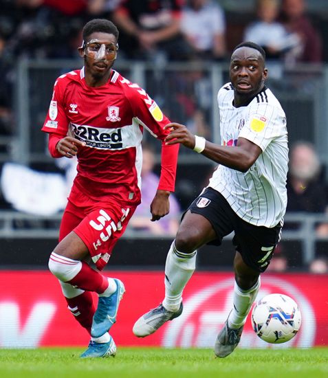 Isaiah Jones Middlesboro Neeskens Kebano Fulham Editorial Stock Photo ...