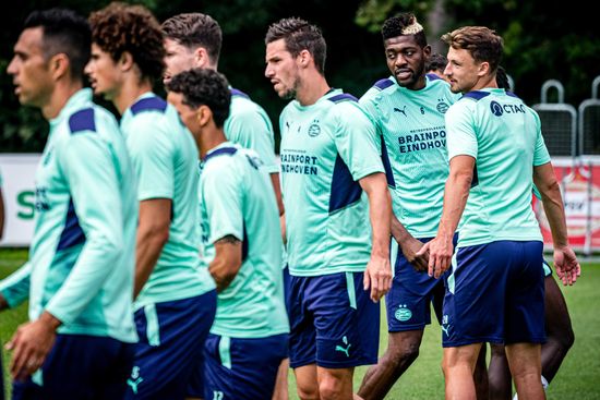 Selection Psv Eindhoven During Last Training Editorial Stock Photo ...