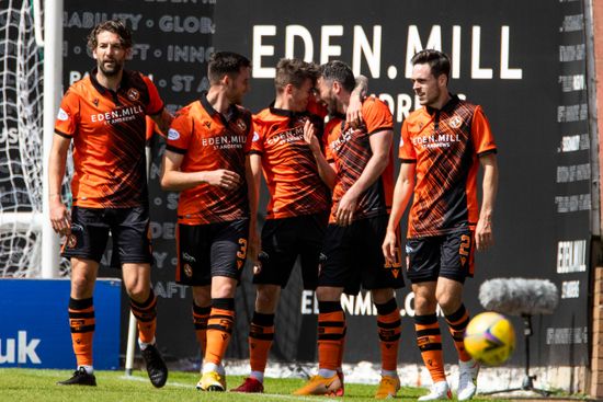 Jamie Robson Dundee United Celebrates His Editorial Stock Photo - Stock ...