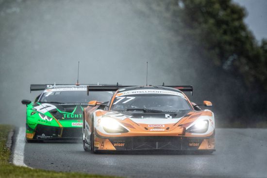 Morgan Tillbrook Marcus Clutton Mclaren 720s Editorial Stock Photo ...