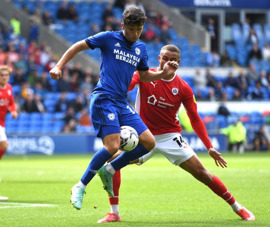 Ryan Giles Cardiff City Tackled By Editorial Stock Photo - Stock Image ...