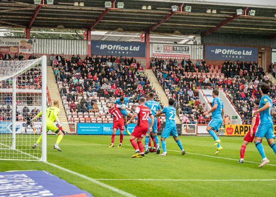Exeter City Defender Jonathan Grounds 27 Editorial Stock Photo - Stock ...