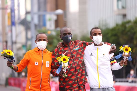 Silver Medalist Abdi Nageeye Ned Gold Editorial Stock Photo - Stock ...