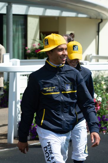 Jockey Sean Levey Wears His Hat Editorial Stock Photo - Stock Image ...