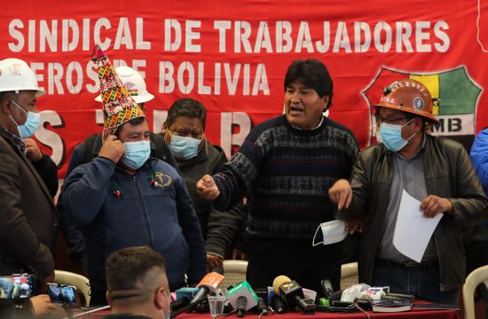 President Movement Socialism Mas Former Bolivian Editorial Stock Photo ...