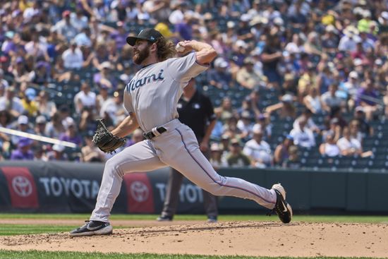 Miami Pitcher Sean Guenther 66 Throws Editorial Stock Photo - Stock ...
