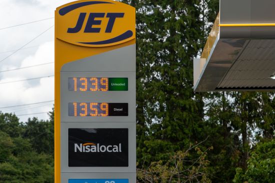Petrol Prices 1339 Per Litre Jet Editorial Stock Photo - Stock Image ...