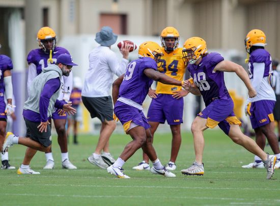 Lsu Linebackers Mike Jones Jr 19 Editorial Stock Photo - Stock Image ...