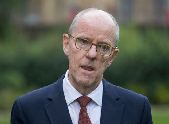 Education Minister Nick Gibb Seen During Editorial Stock Photo - Stock ...