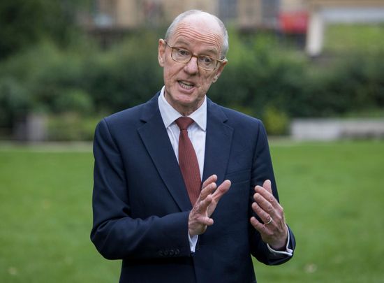 Education Minister Nick Gibb Seen During Editorial Stock Photo - Stock ...