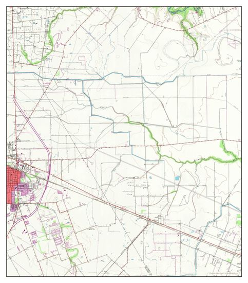 Usa Timeless Maps Algoa Texas Map Editorial Stock Photo - Stock Image ...