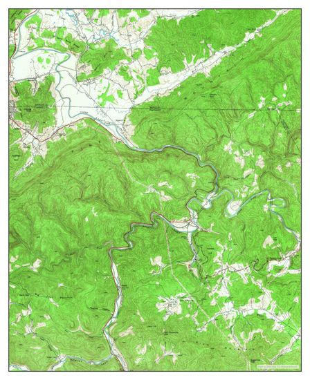 Usa Timeless Maps Jellico East Tennessee Editorial Stock Photo - Stock ...