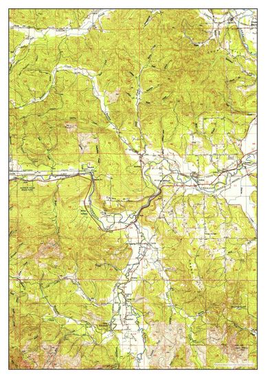 Usa Timeless Maps Adna Washington Map Editorial Stock Photo - Stock ...