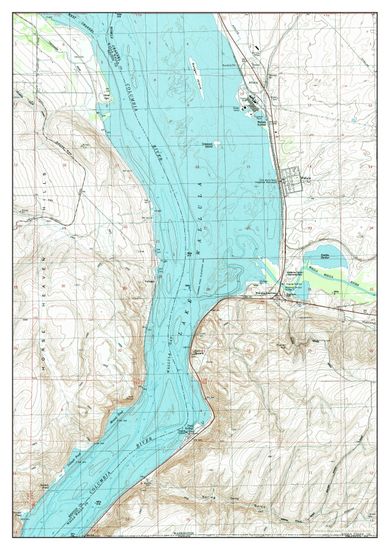 Usa Timeless Maps Wallula Washington Map Editorial Stock Photo - Stock ...