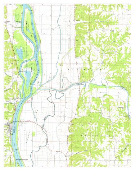 Usa Timeless Maps Hardin Illinois Map Editorial Stock Photo - Stock ...