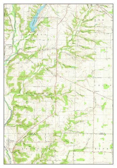 Usa Timeless Maps Fairfield Indiana Map Editorial Stock Photo - Stock ...