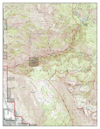 Usa Timeless Maps Timpanogos Cave Utah Editorial Stock Photo - Stock ...